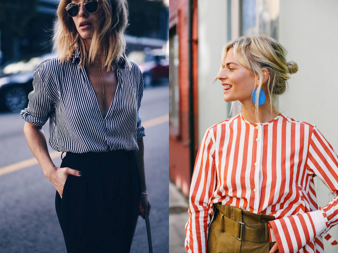Come abbinare la camicia a Righe – Anna Venere | Moda per principianti